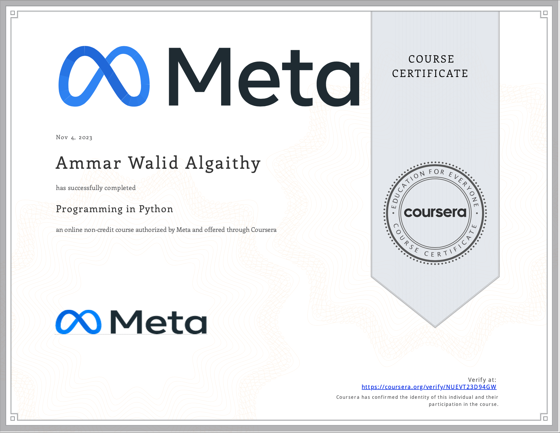 Algaithy's Portifolio